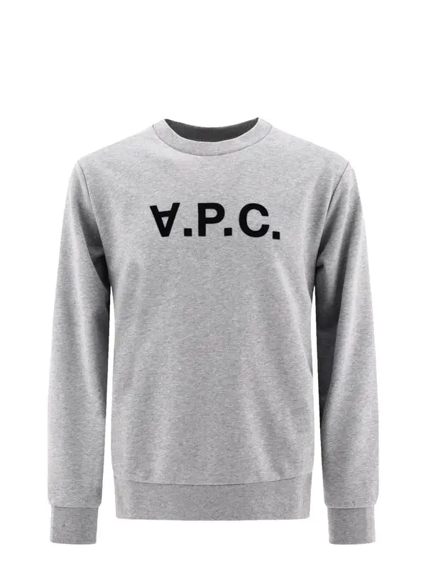 A.p.c. Grand V.p.c. Organic Cotton Sweatshirt - Gray