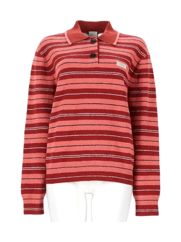 Paul Smith Rugby Bouclé Sweater - Pink