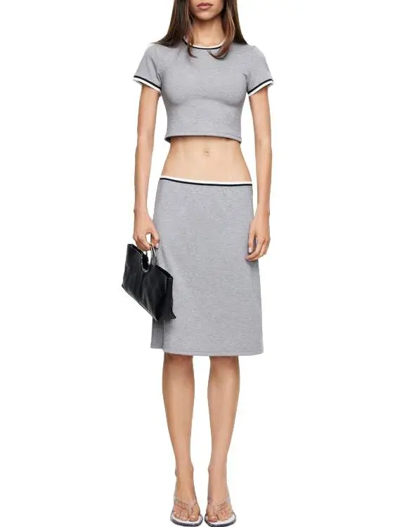 Lioness Laguna Midi Skirt - Grey
