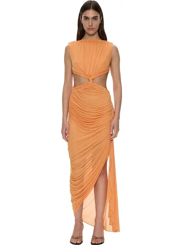 Christopher Esber Theia Separation Maxi Dress - Orange