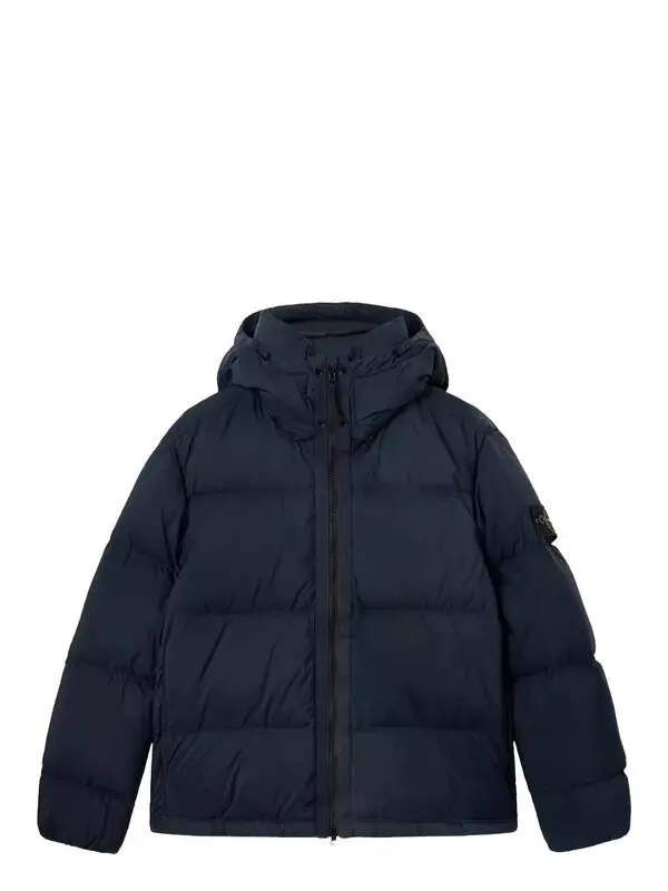 Stone Island Cordura Ripstop Down Jacket - Blue