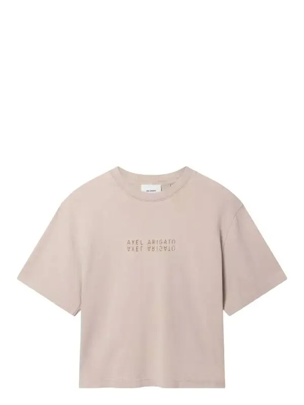 Axel Arigato Reflection Logo T-shirt - Neutrals