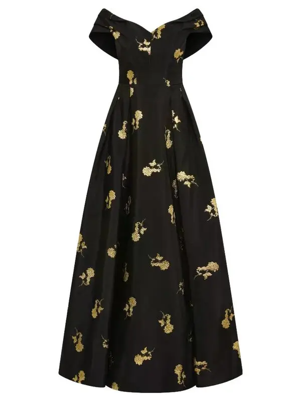Rebecca Vallance Mariya Gown - Black