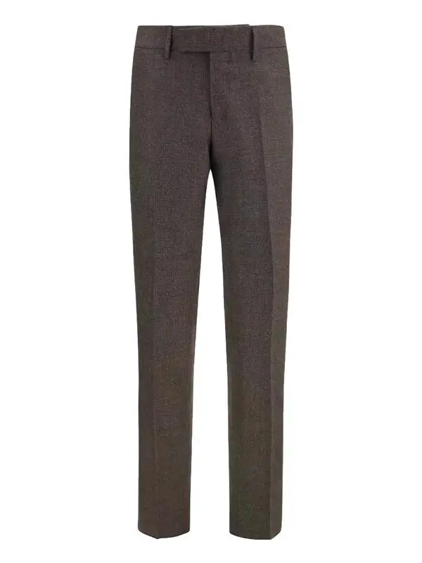 LARDINI Tailored Trousers - Brown