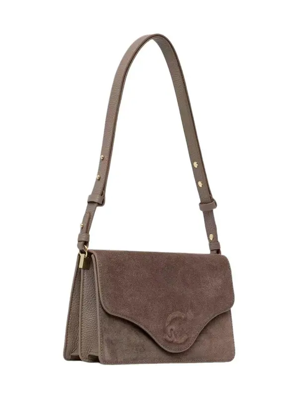 COCCINELLE C-me Shoulder Bag - Brown