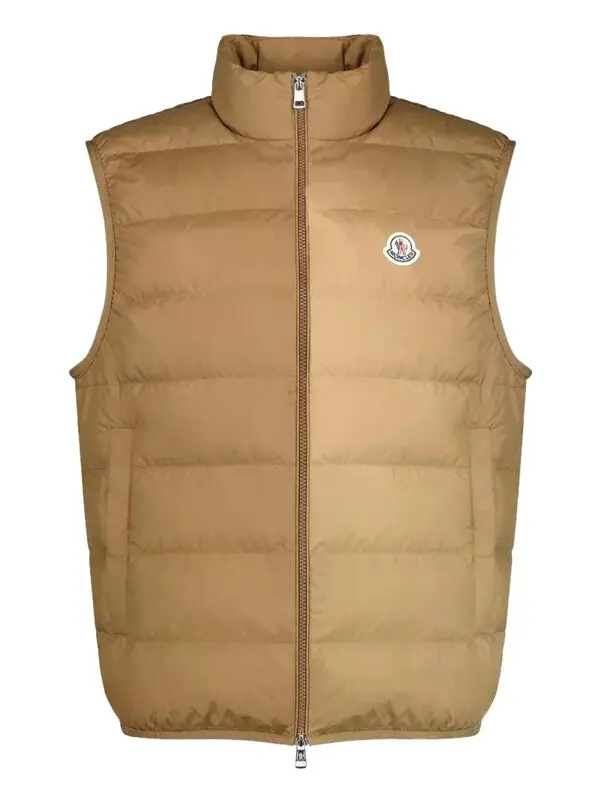 Moncler Contrin Quilted Gilet - Neutrals