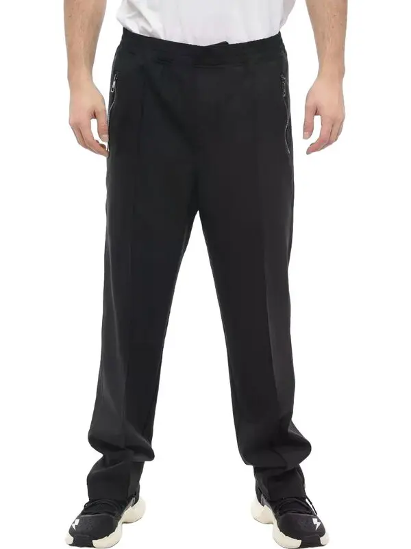 Neil Barrett Zip-pocket Loose-fit Trousers - Black