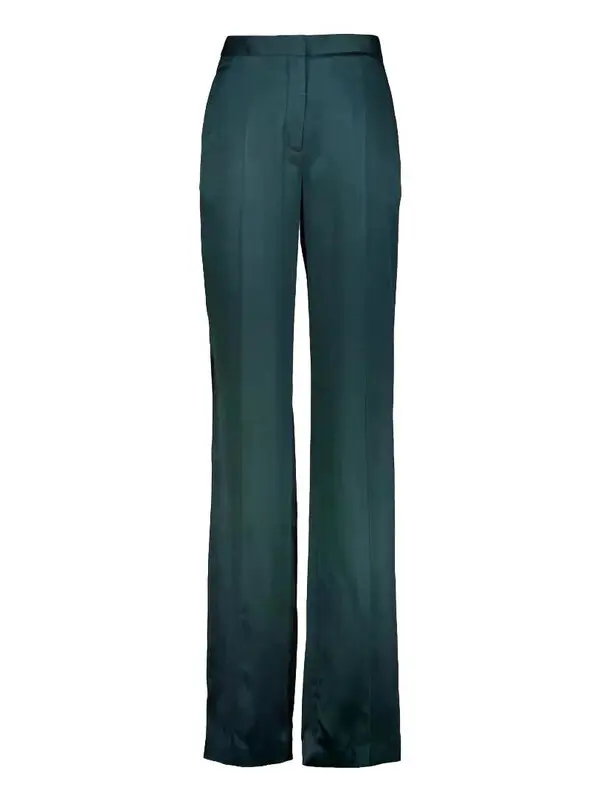 TOM FORD Silk Satin Tuxedo Trousers - Blue