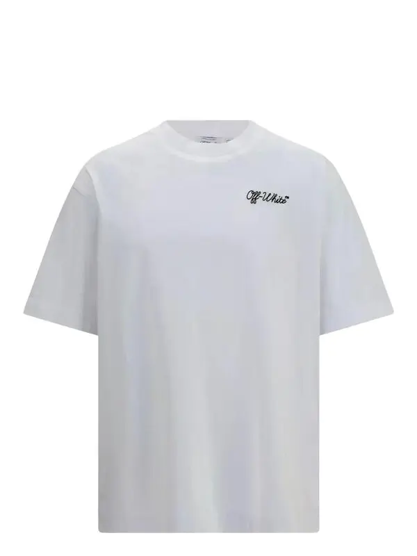 Off-White Script Logo Skate T-shirt - White
