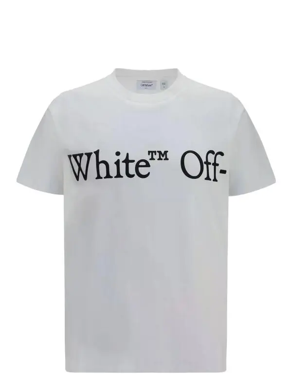 Off-White Bookish Scarf T-shirt - White