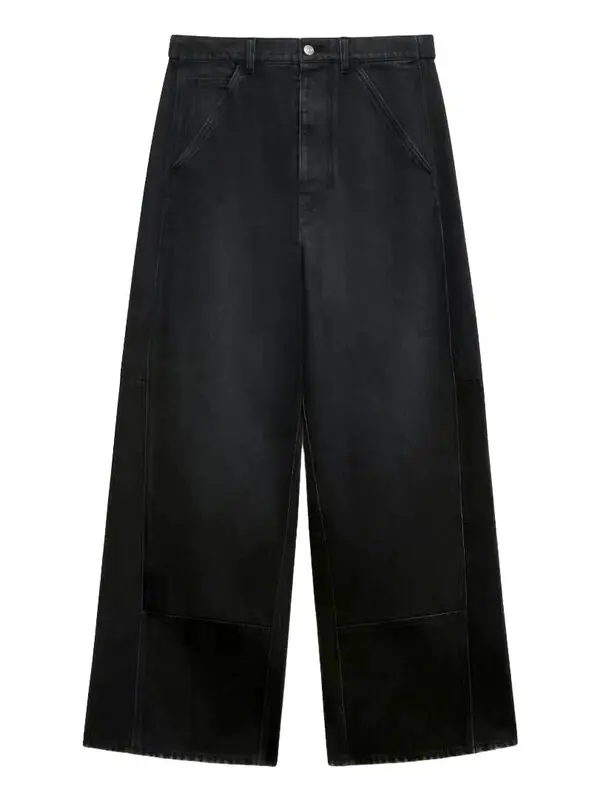Marni Carpenter Pocket Oversized Jeans - Black