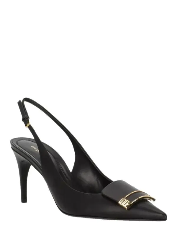 SERGIO ROSSI Slingback Pumps - Black