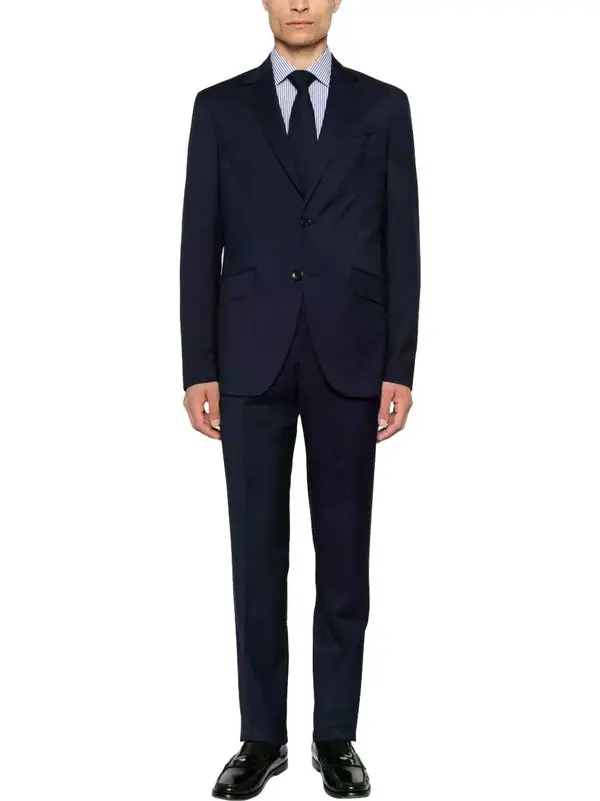 Etro Vertical-stripe Logo-embroidered Shirt - White