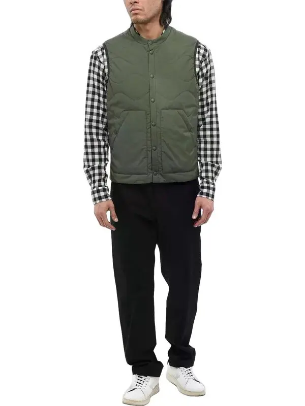 Woolrich Quilted Ripstop Gilet - Green