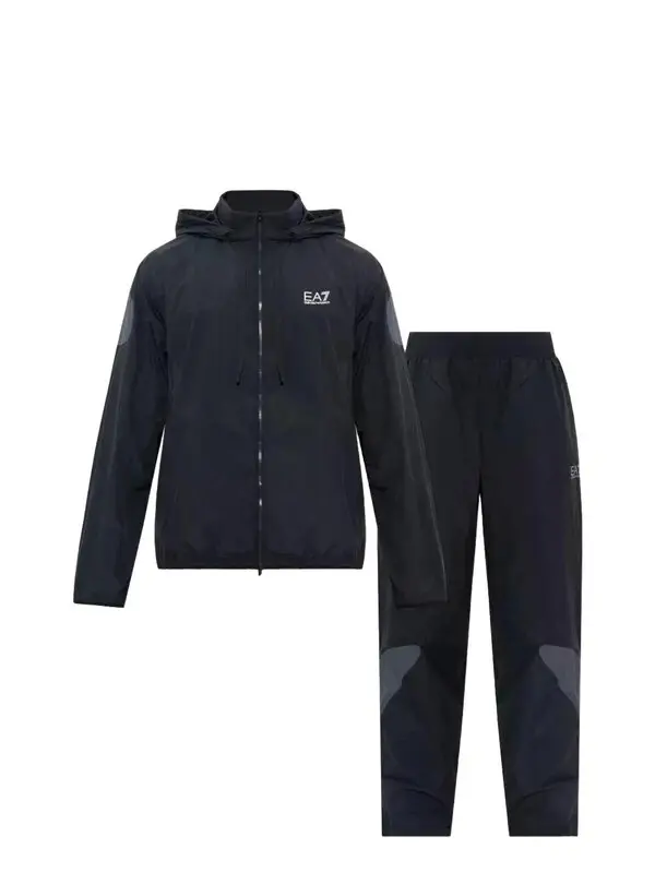 EA7 Ventus 7 Hooded Tracksuit - Blue