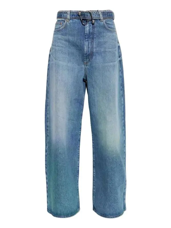 Sportmax Procida Wide-leg Jeans - Blue