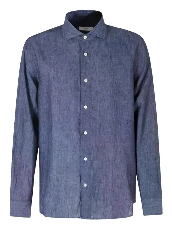 Seventy Long-sleeve Shirt - Blue
