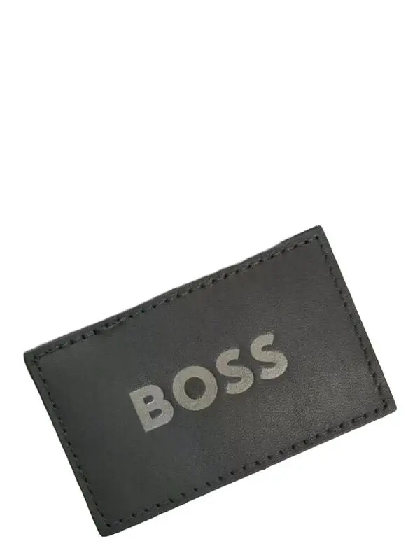 BOSS Delaware Logo-patch Trousers - Grey