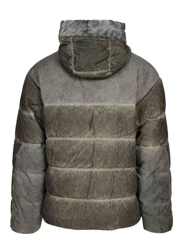 C.P. COMPANY Eco-chrome R Goggle Down Jacket - Grey