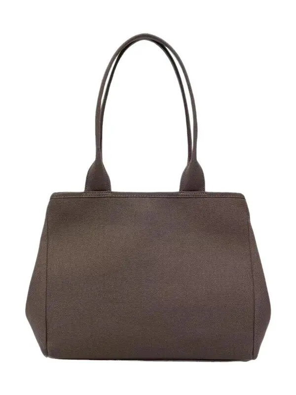 Karl Lagerfeld Magnets Logo-print Canvas Tote Bag - Brown