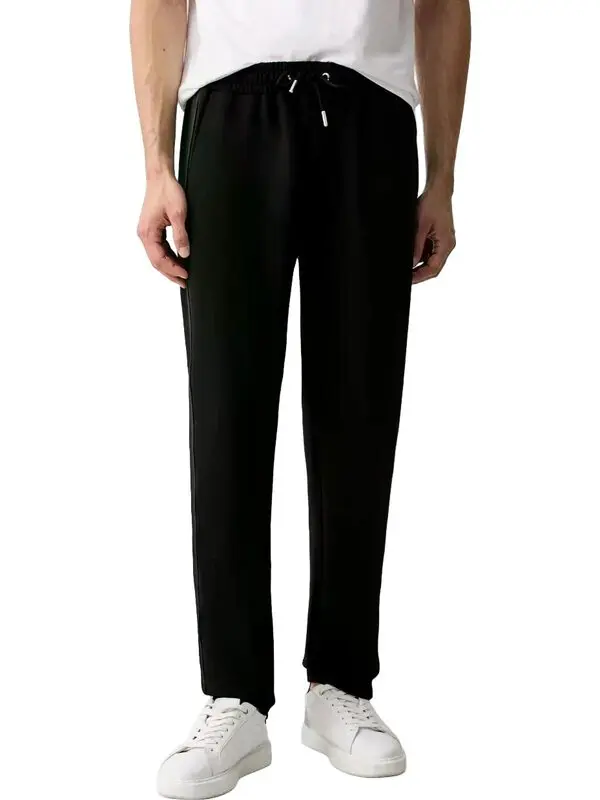 Karl Lagerfeld Logo-tape Track Pants - Black