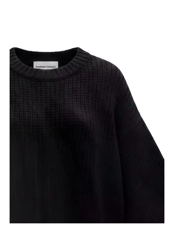 EMERSON RENALDI Ribbed-knit Crew-neck Sweater - Black