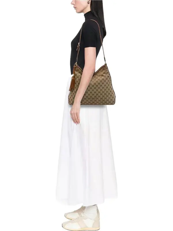 Gucci Gg Canvas Marrakech Shoulder Bag - Neutrals