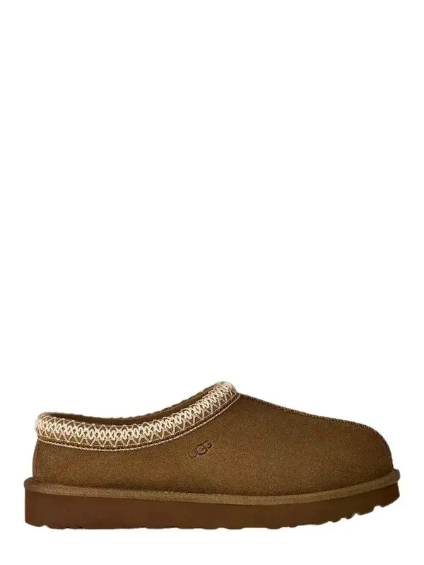 UGG Tasman Embroidered Slippers - Brown