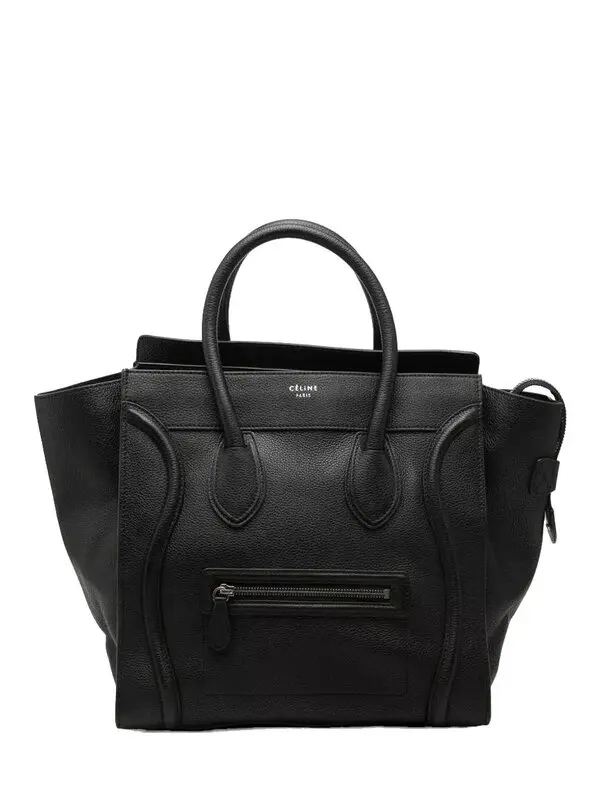 Celine Mini Luggage Tote Bag - Black