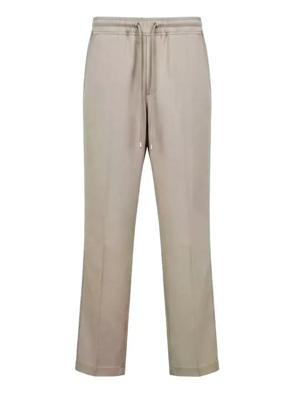 Rick Owens Drawstring Waist Tapered Trousers - Neutrals