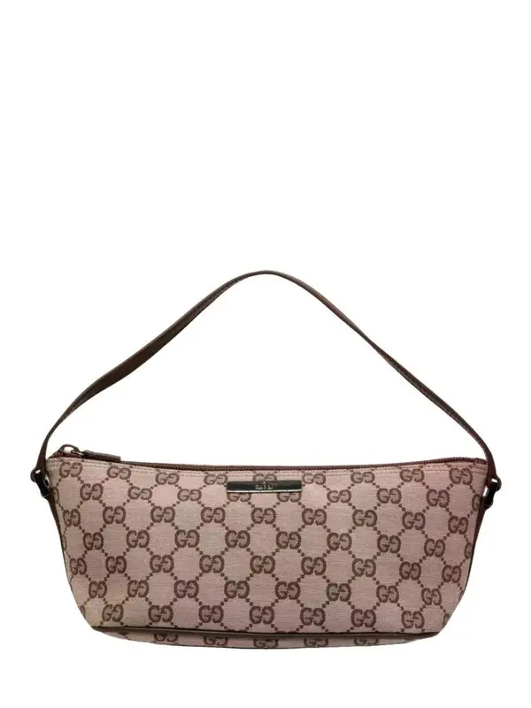 Gucci Gg Canvas Boat Shoulder Bag - Neutrals