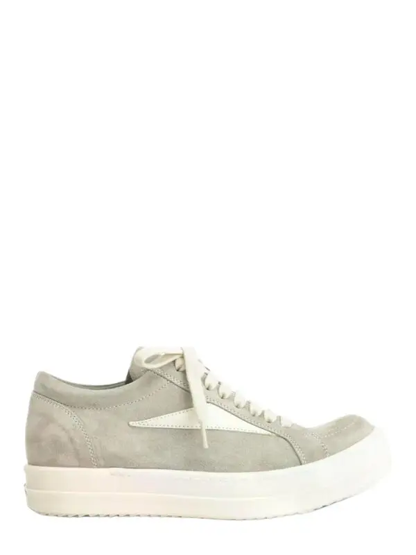 Rick Owens Suede Vintage Sneakers - Grey