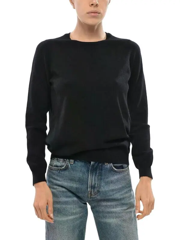 Malo Crew-neck Sweater - Black