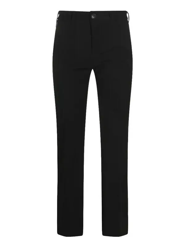 LOIS Silvia Logo-patch Trousers - Black