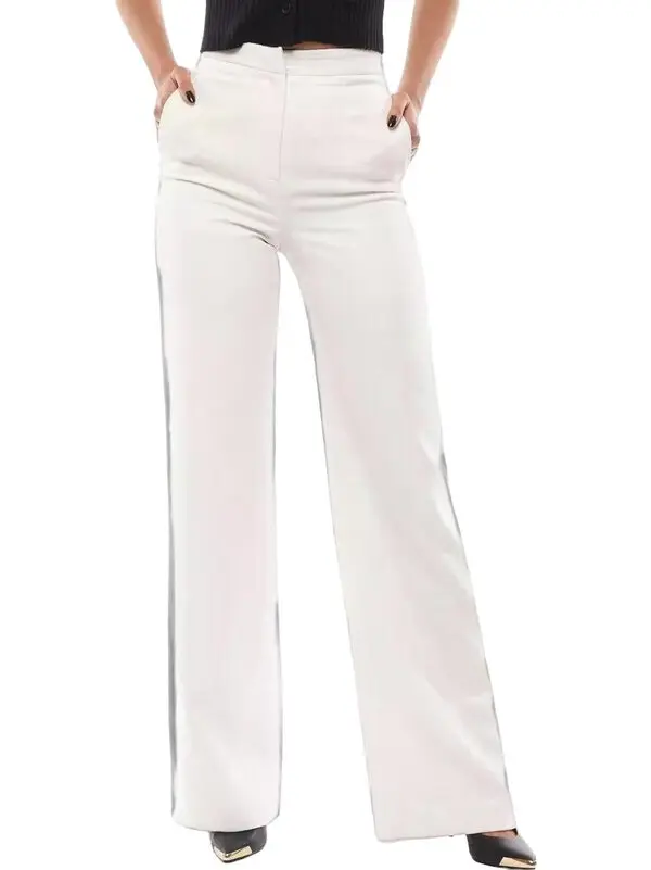 MONOT High-waist Palazzo Pants - Neutrals