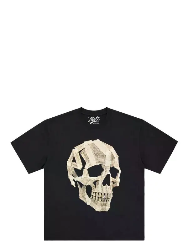 MELT Skull-print T-shirt - Black