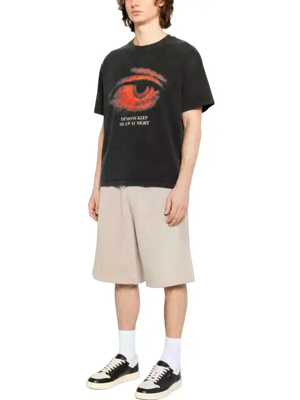 MELT Graphic-print T-shirt - Black