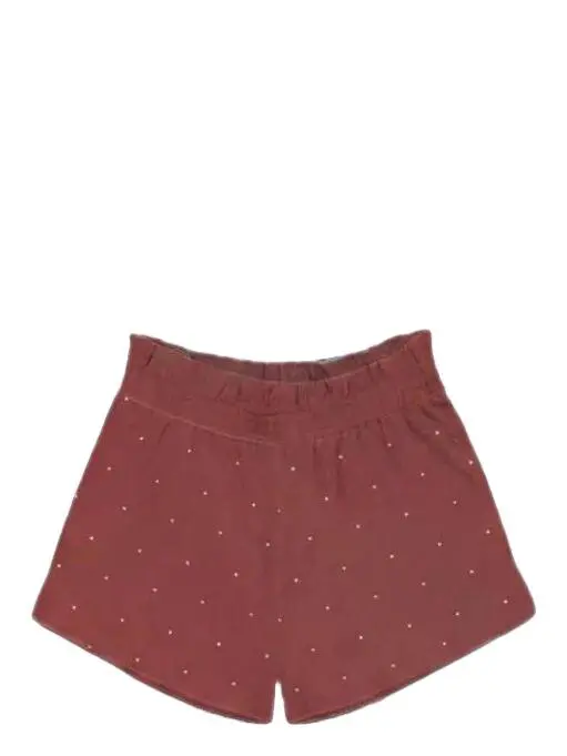 MC2 SAINT BARTH Meave Rhinestone-embellished Shorts - Red