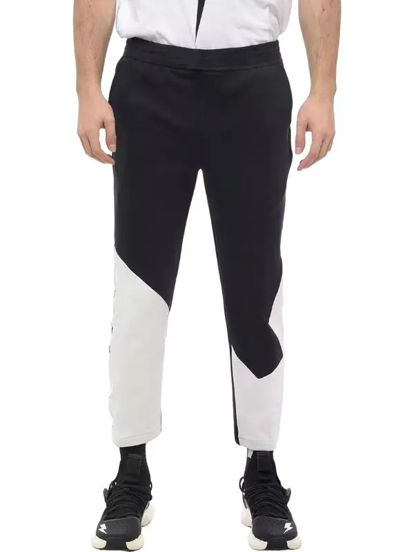 Neil Barrett Modernist Panelled Track Pants - Black