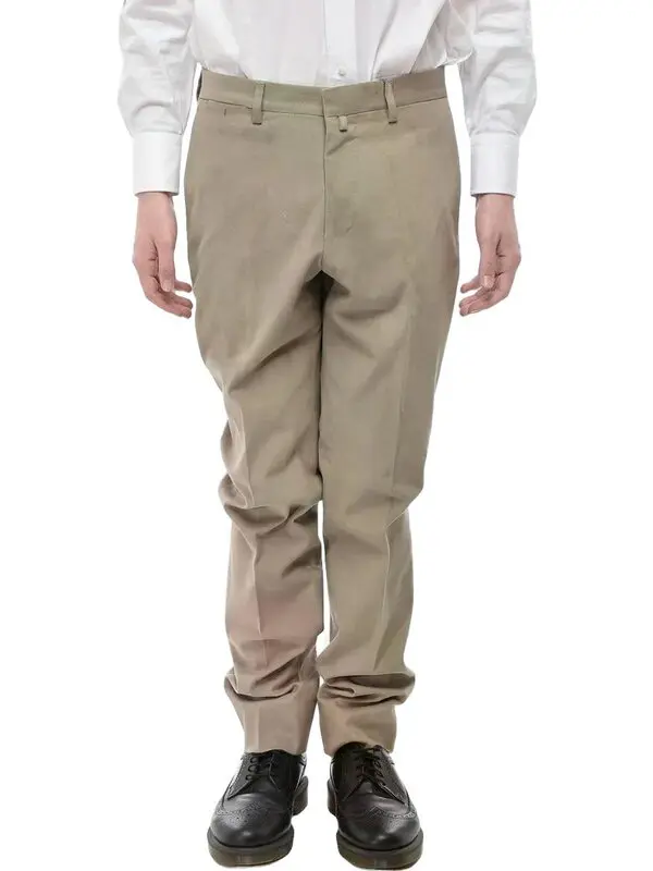 Corneliani Cotton Chino Trousers - Neutrals