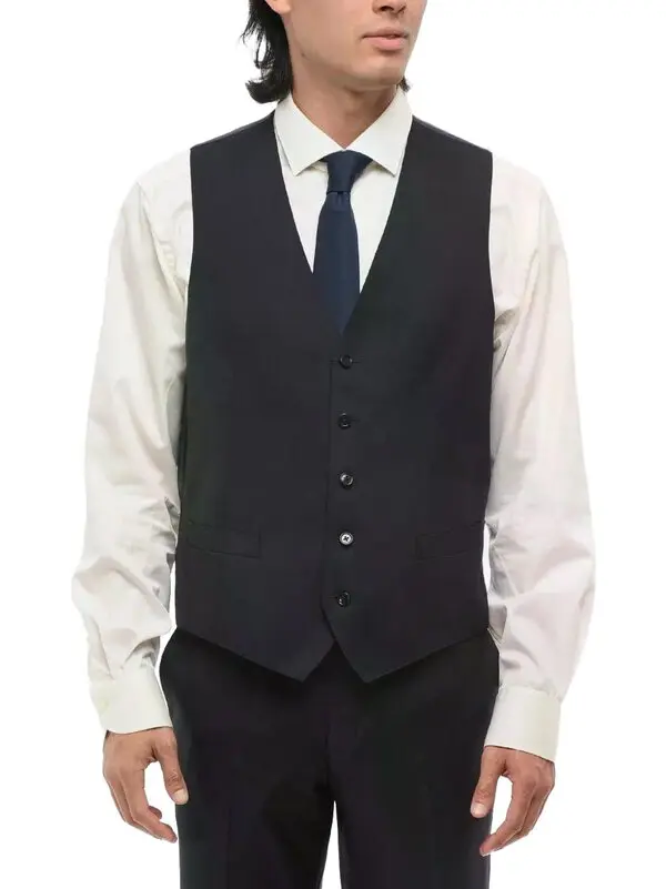 Corneliani Sleeveless Waistcoat - Blue