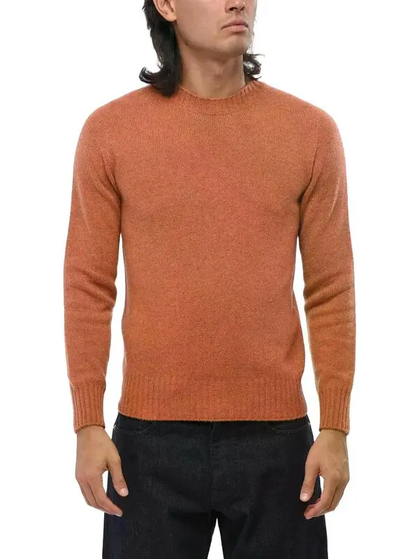 Malo Crew-neck Sweater - Orange