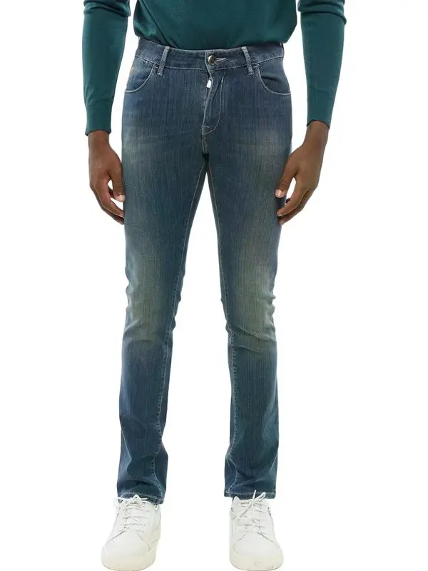 Corneliani Belt-loops Jeans - Blue