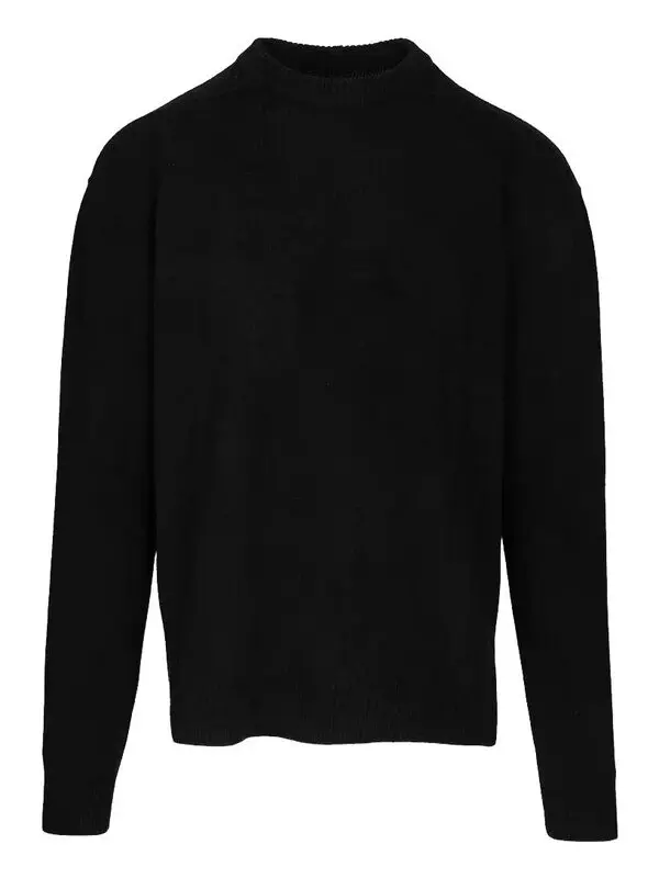 Rick Owens Boiled Knit Sweater - Black