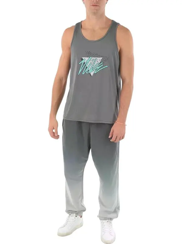 Nike Logo-print Sleeveless Tank Top - Grey