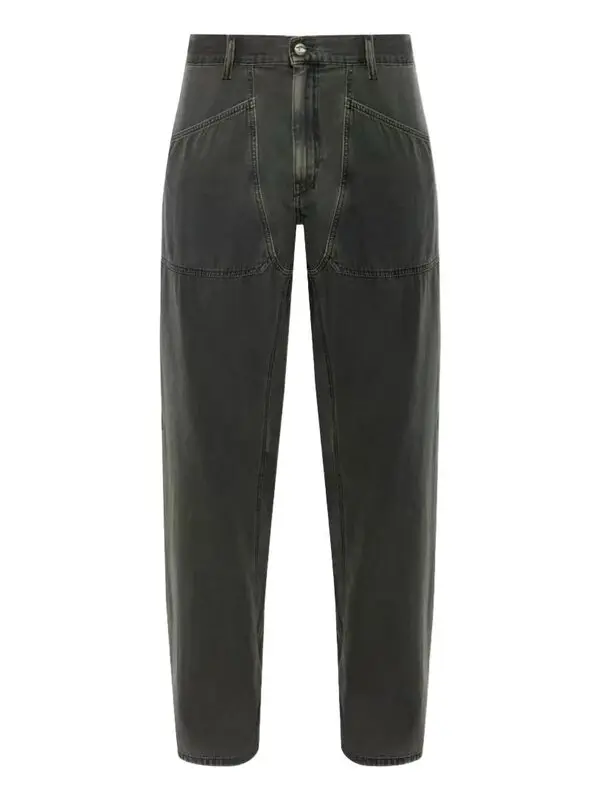 DIESEL® D-zeta Paneled Jeans - Grey
