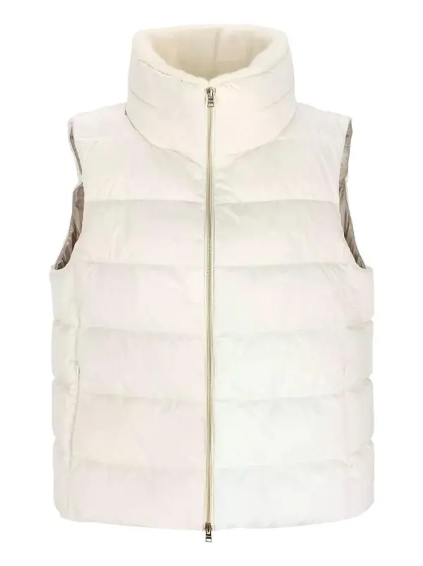 Herno Padded Faux-fur Gilet - Neutrals