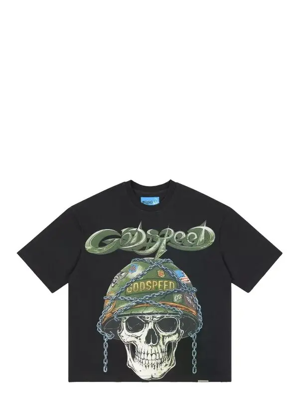 GODSPEED Graphic-print T-shirt - Black