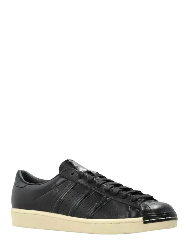 Adidas Superstar Vintage Leather Sneakers - Black
