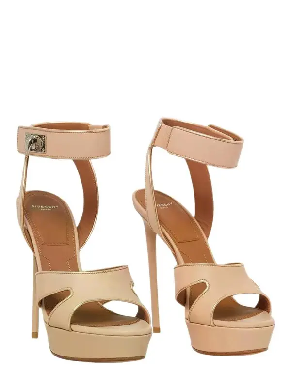 Givenchy Shark Lock Platform Pumps - Pink